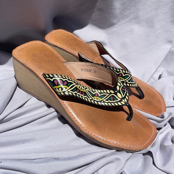 Shoes | Rustic Wedge Sandals | Poshmark